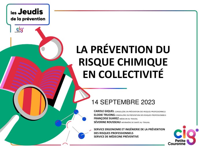 La prévention des risques chimiques - support de présentation - CIG ...