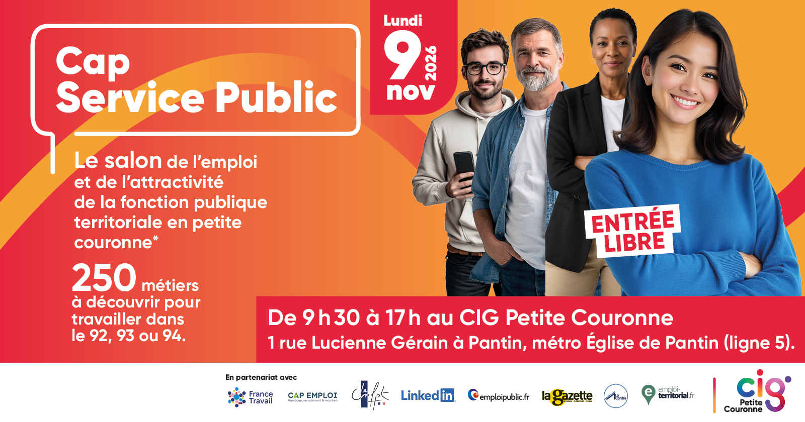 Salon Cap Service Public - CIG Petite Couronne