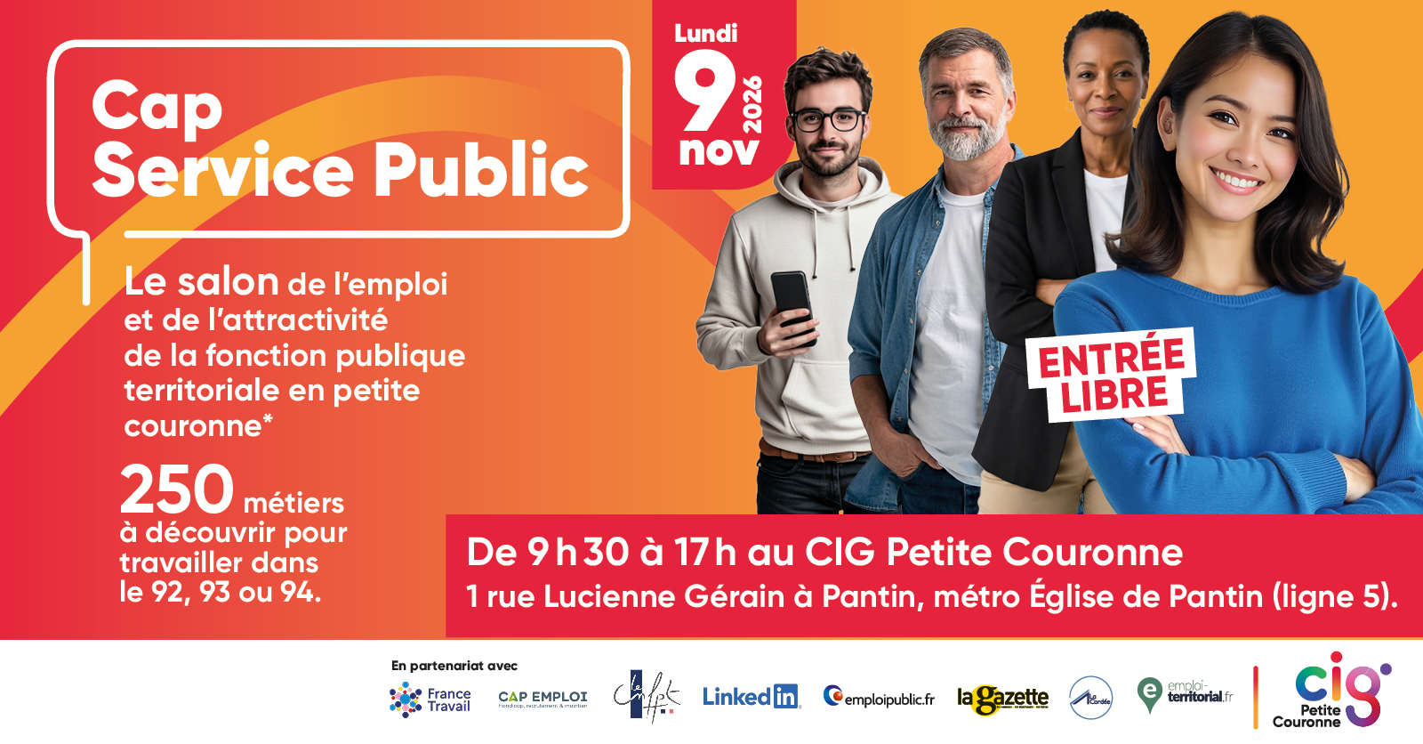 Salon Cap Service Public - CIG Petite Couronne